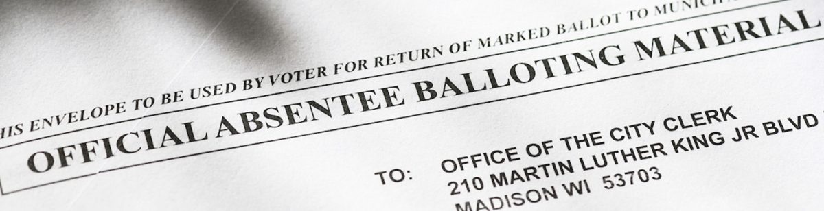 Absentee voting by mail – BadgersVote – UW–Madison
